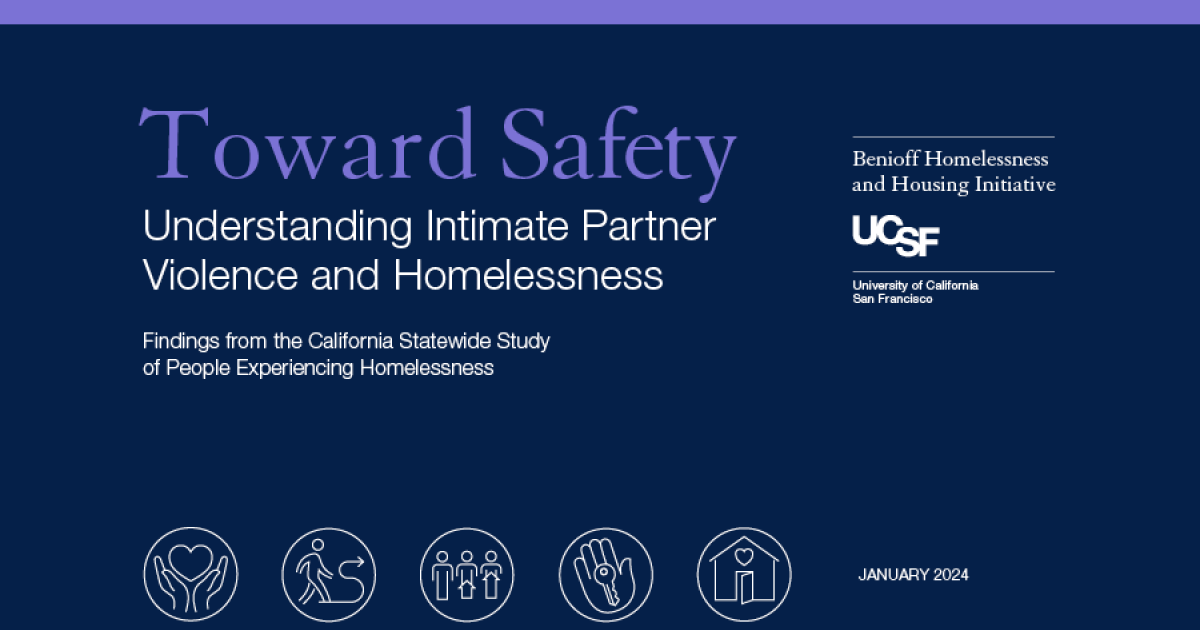 Toward Safety Understanding Intimate Partner Violence And Homelessness